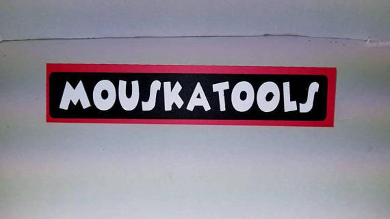 Mouskatools Tent Card. MICKEY | Etsy