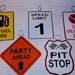 Road Signs. Race Car Birthday. Party Door Signs - Etsy