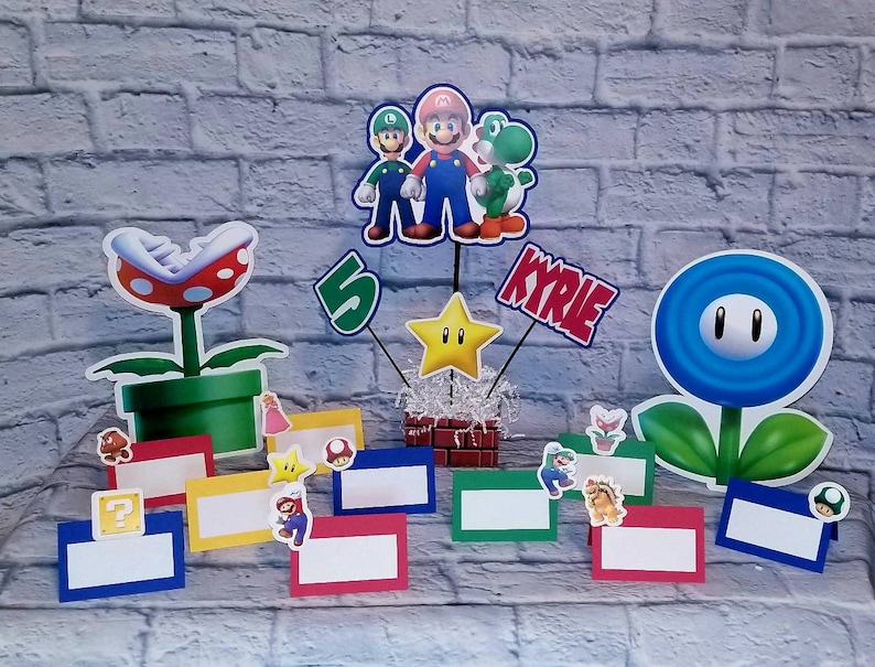 Stand up Prop . Mario Party Decorations. - Etsy