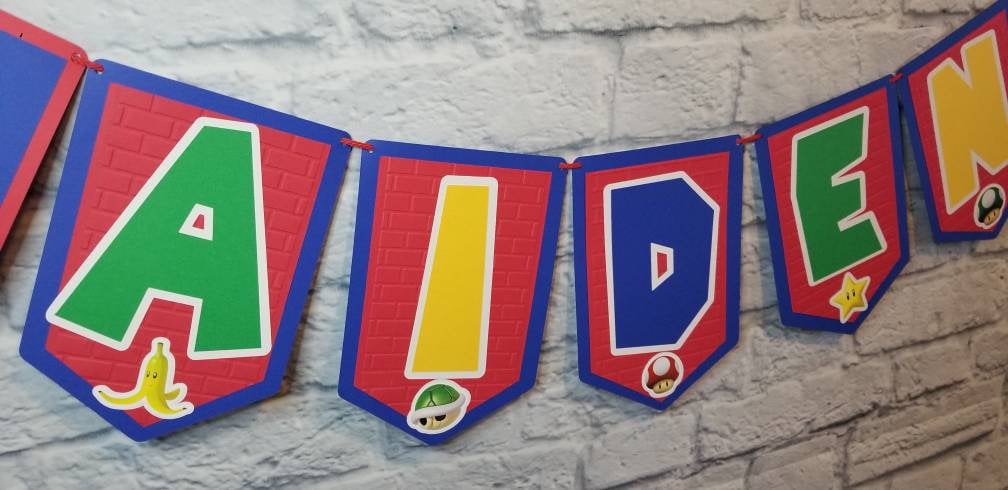 Mario Party Banner. - Etsy