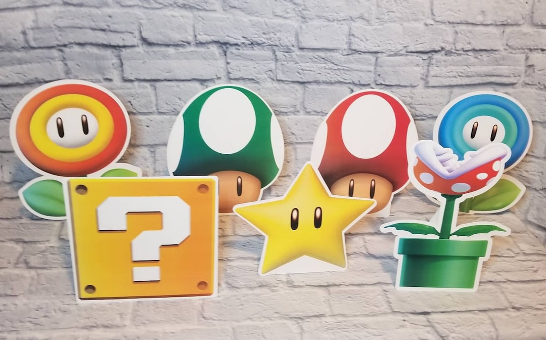 Stand up Prop . Mario Party Decorations. - Etsy