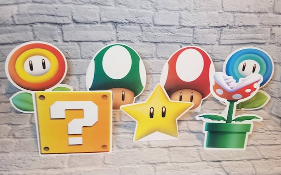 Stand up Prop . Mario Party Decorations. - Etsy