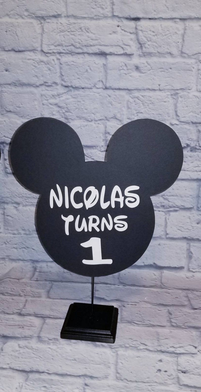 Mickey Centerpiece. - Etsy