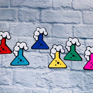 Science Lab Diecuts. Scientist. Mad Scientist. Beaker - Etsy