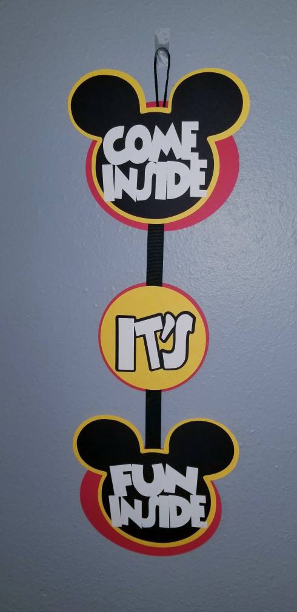 Sign. Come Inside It's Fun Inside. | Etsy