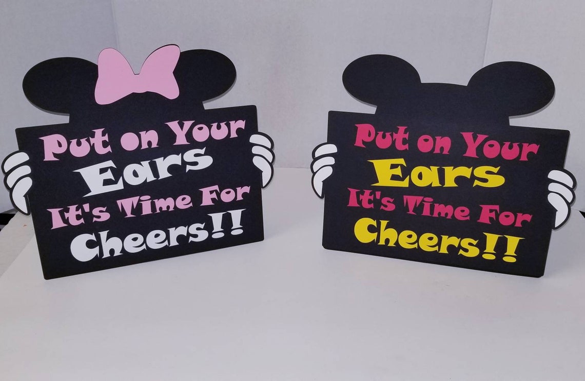 Put on Your Ears Sign - Etsy