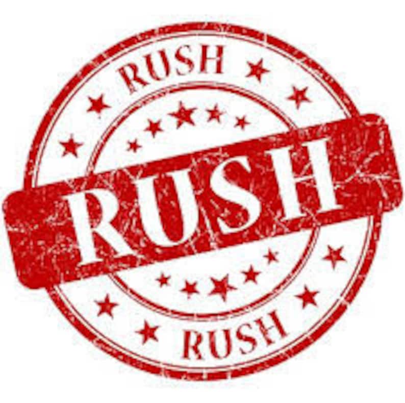 Priority Mail or Rush Order - Etsy