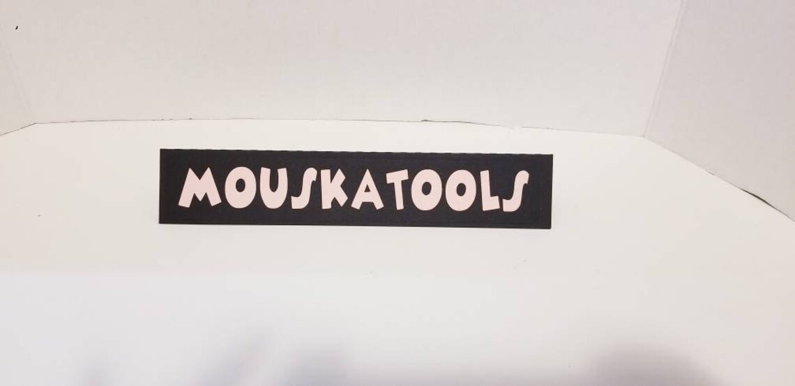 Mouskatools Tent card. MICKEY | Etsy