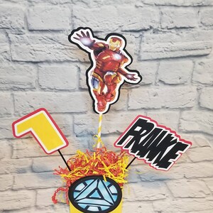 Iron Man Centerpiece. - Etsy