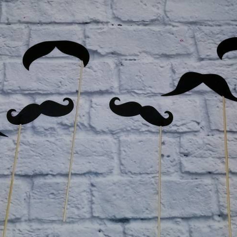 Mustache Centerpiece - Etsy