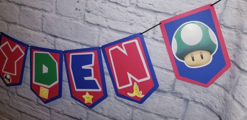 Mario Party Banner. - Etsy