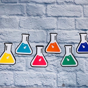 Science Lab Diecuts. Scientist. Mad Scientist. Beaker - Etsy