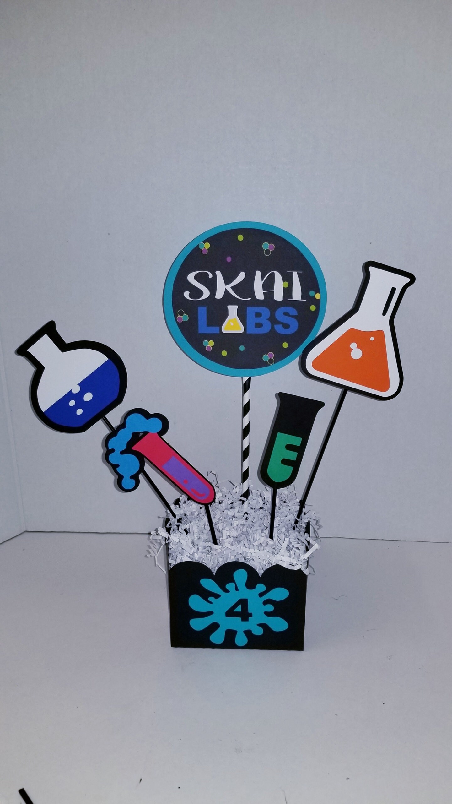 Centerpiece. Personalized Centerpiece. Science. Scientist, Mad ...