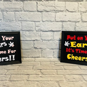 Put on Your Ears Sign - Etsy