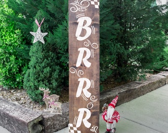 Christmas Wood Porch Sign SVG File - Etsy