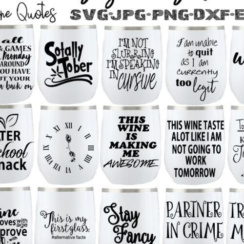 Wine Svg Bundle Wine Books Svg Book Club Svg Wine Glass - Etsy