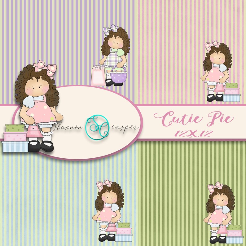 Digital Paper Pack 12X12 300 DPI Personal and Commercial - Etsy