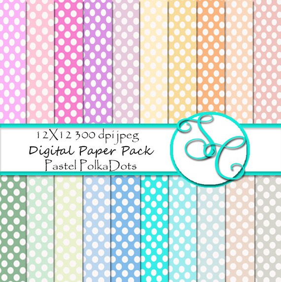 Paper, Party & Kids 300 DPI Digital Paper Pack 12X12 Personal and ...
