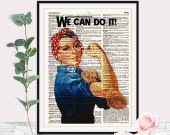 We Can Do It Poster | Etsy