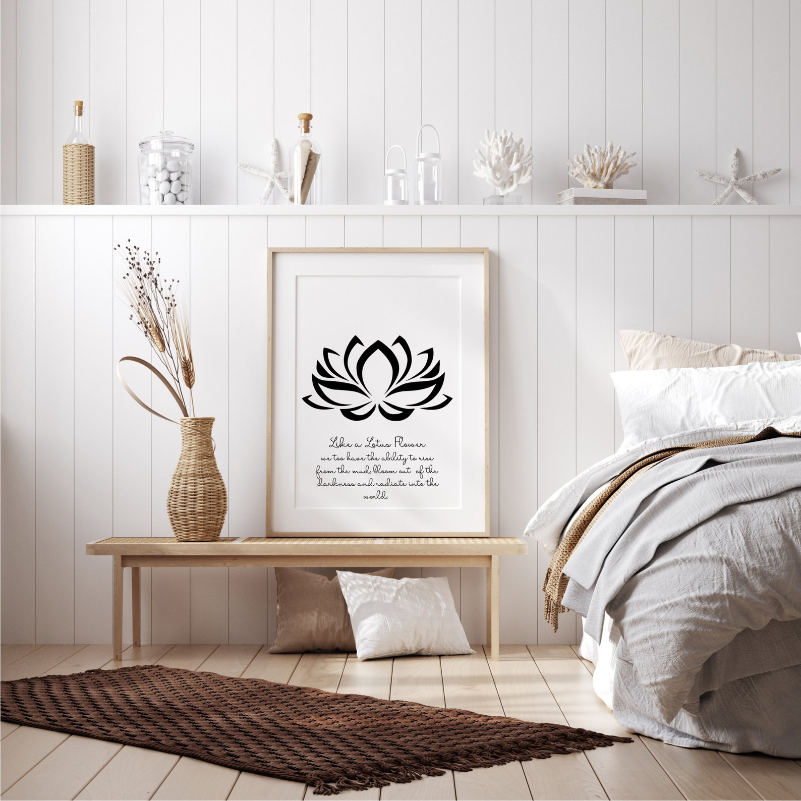 Motivational Yoga Quote Wall Prints Spiritual Wall Decor - Etsy