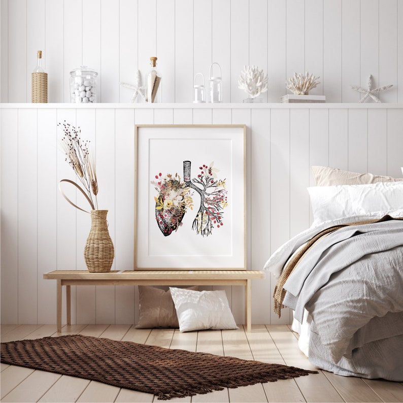 Medical Anatomy Art Prints Medical Office Wall Decor Nurse - Etsy