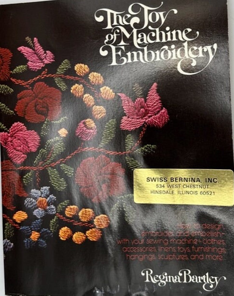 The Joy of Machine Embroidery - Etsy