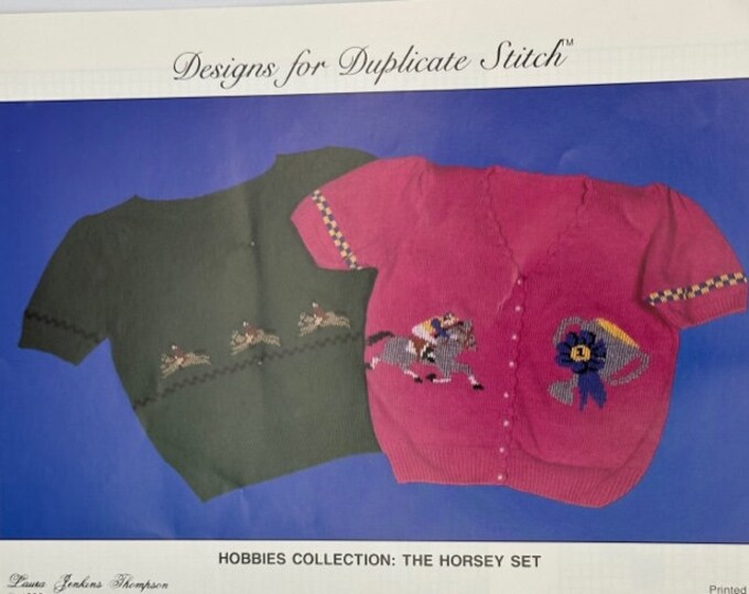 Houses and Samplers Duplicate Stitch Patterns - Etsy