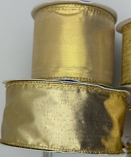 Metallic Gold Ribbon - Etsy