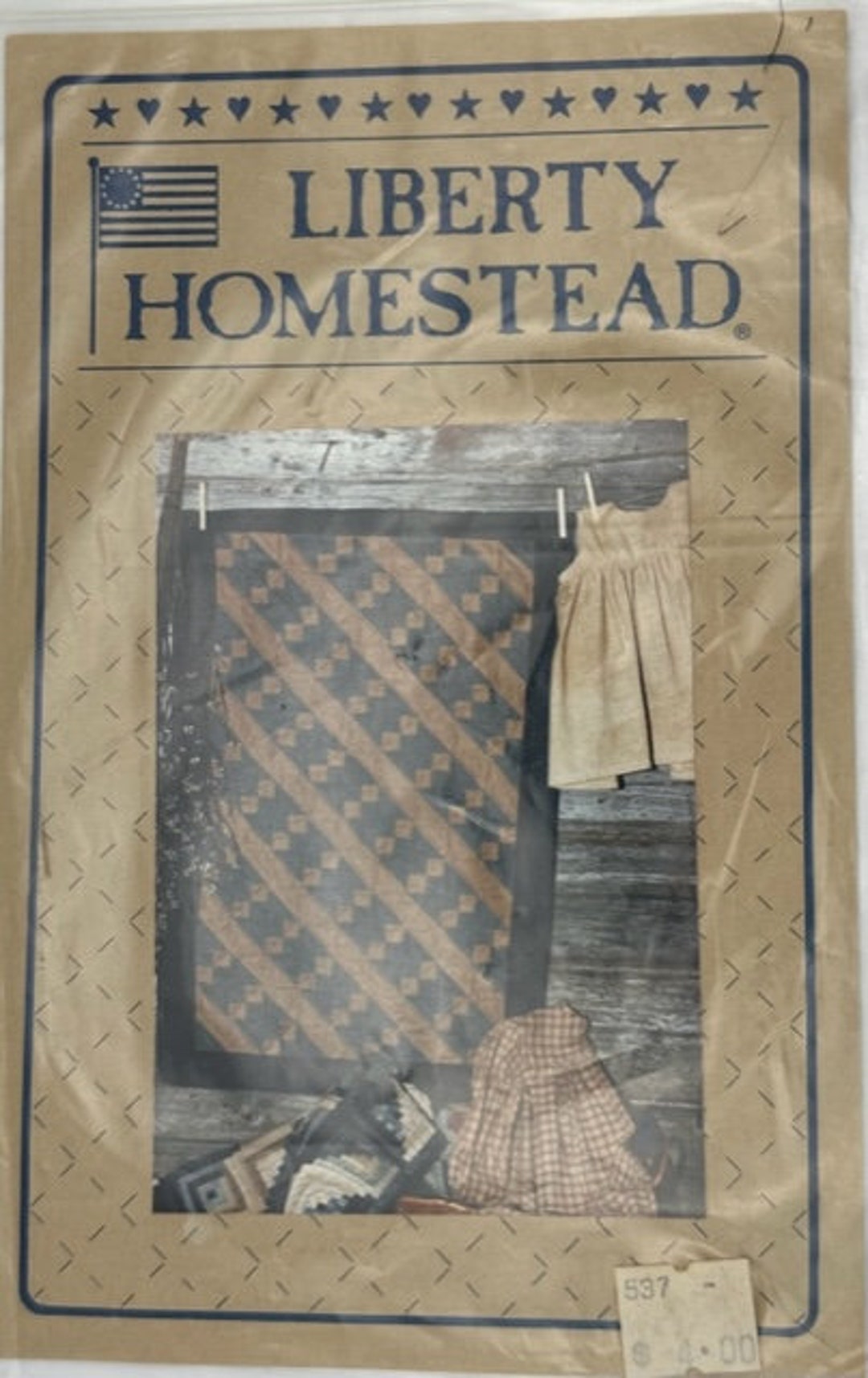 Liberty Homestead Jacob's Ladder Quilt Pattern - Etsy