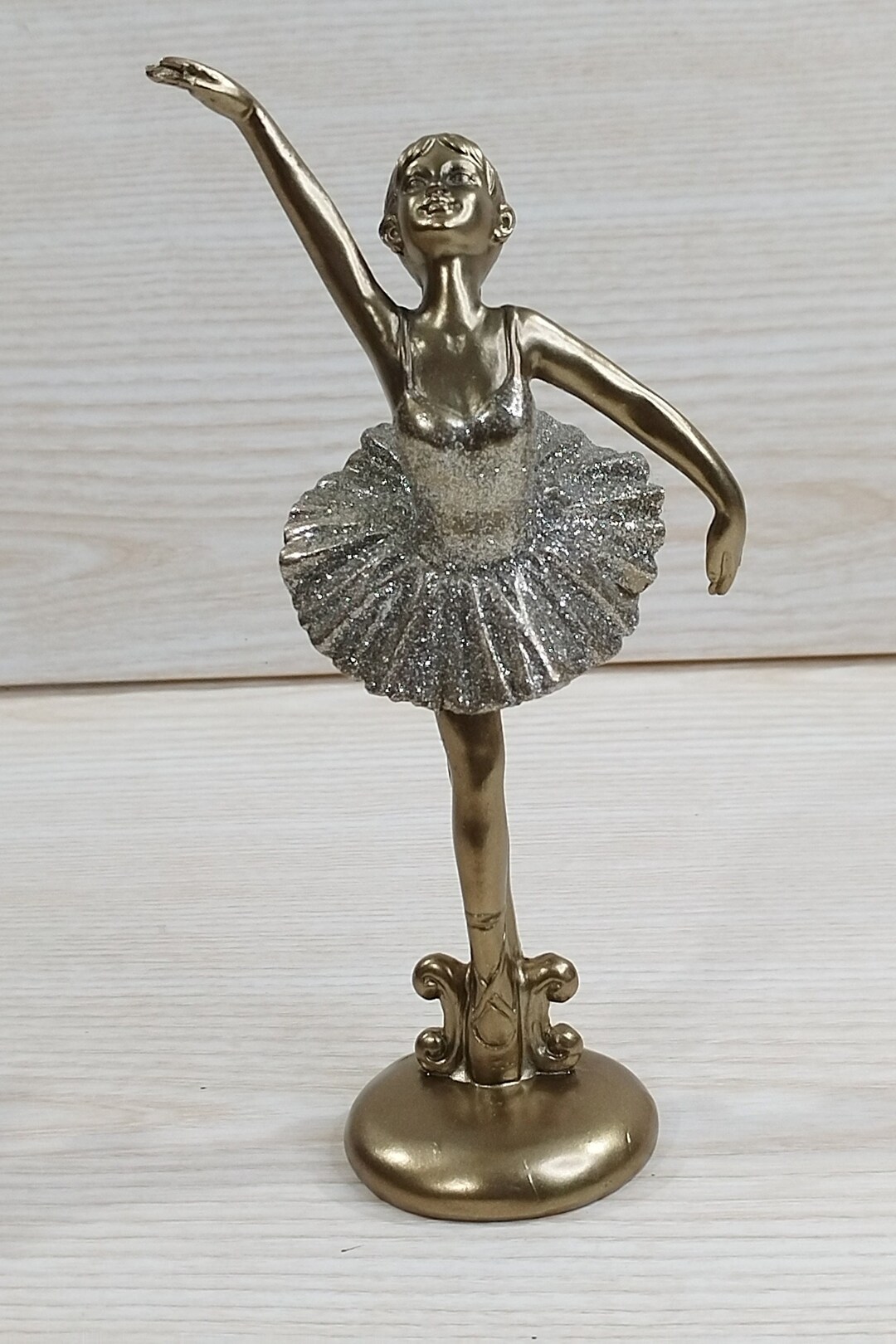 Vintage Dancing Ballerina Figure, Romantic Ballerina Statue ...