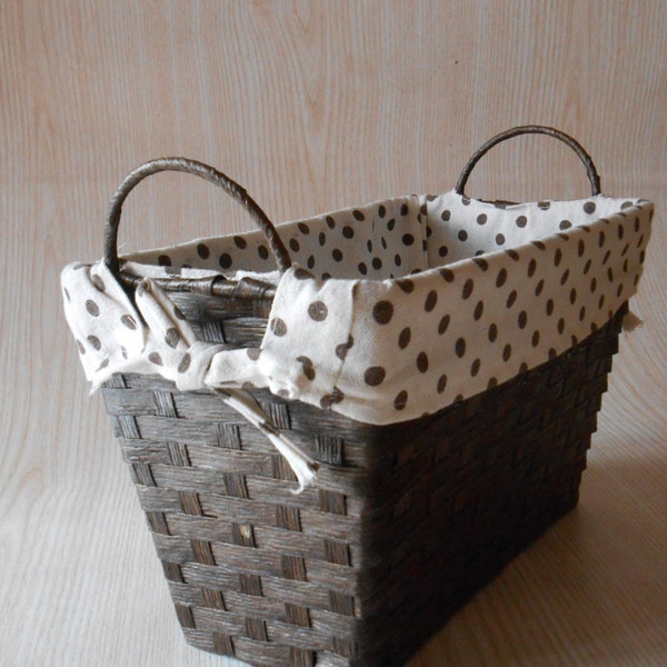 Wicker Basket Liners - Etsy