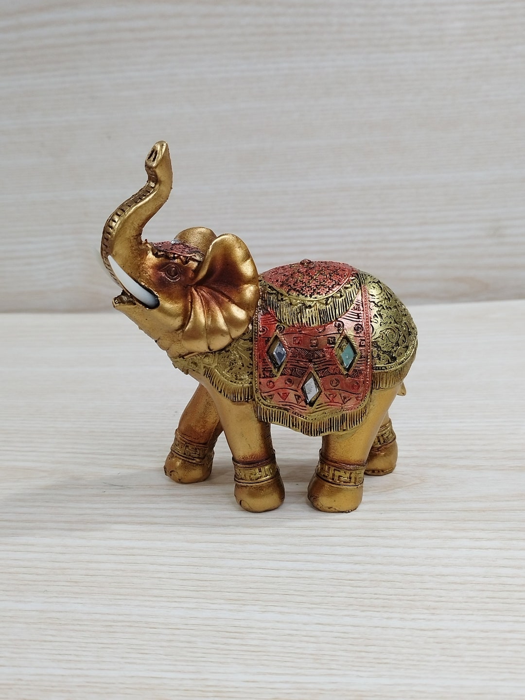 Vintage Elephant Statue , Elephant Figurine, Elephant Statue, Elephant ...