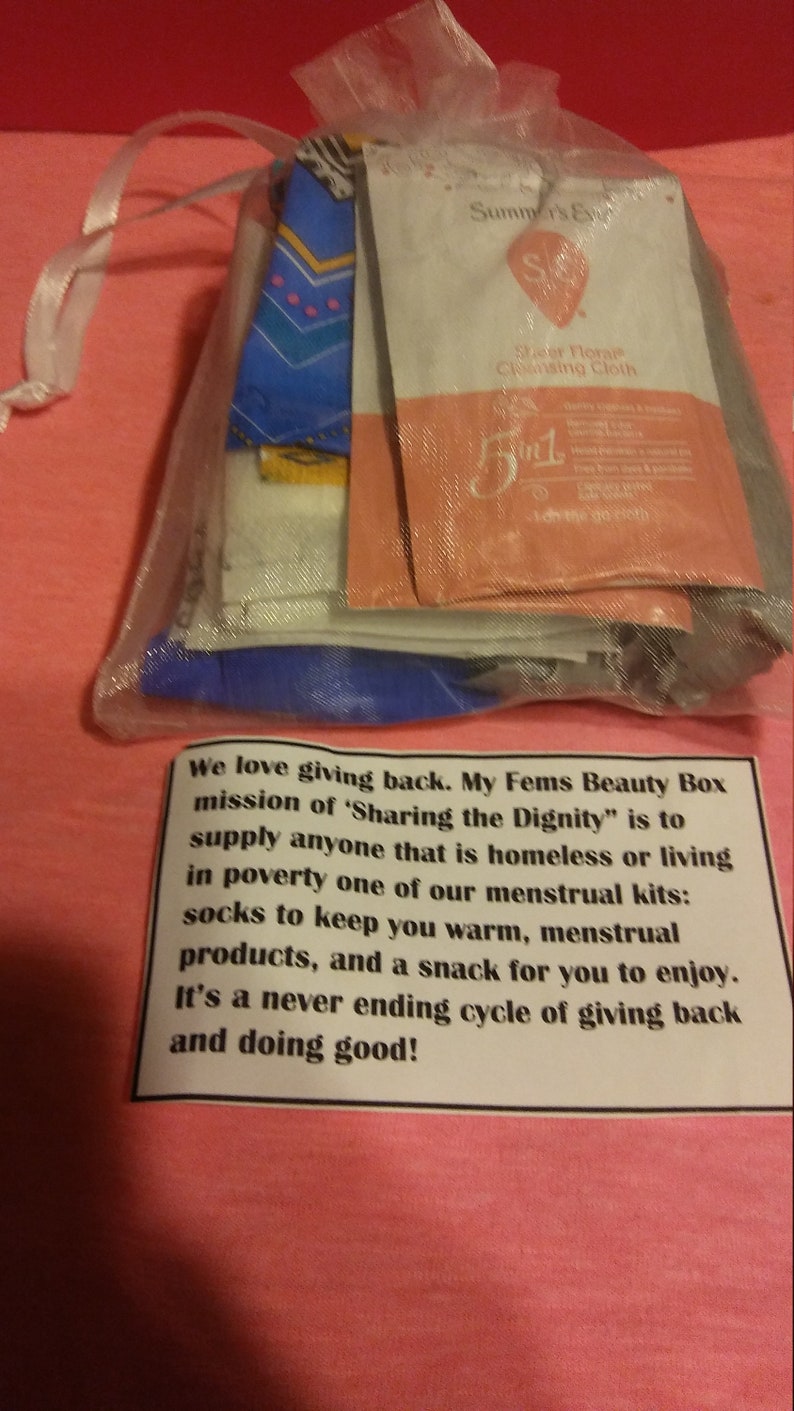 Amazing Teen Period Survival Kit, Period Gift Box, Period Readiness Kit ...