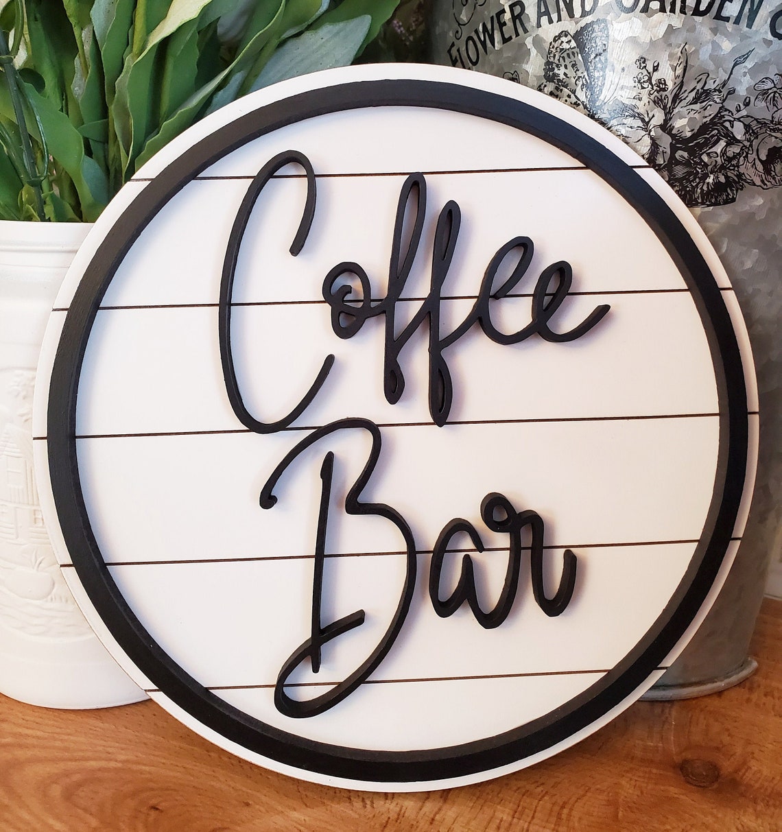 Letrero de coffee bar / letrero de bar de café 3d / letreros - Etsy México
