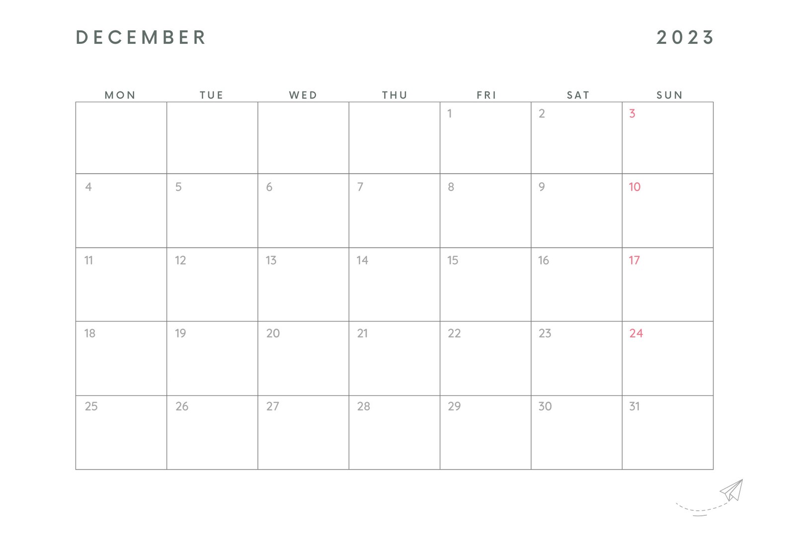 Calendar Digital Copy 2023 November and December - Etsy