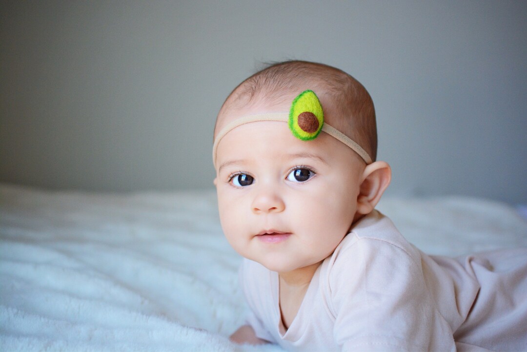 Felt Avocado Headband, Avocado Hair Clip, Taco Tuesday, Taco Twosday - Etsy