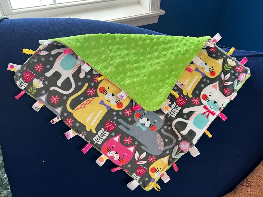Baby Wubbie Soft Minkie Activity Quilt - Etsy