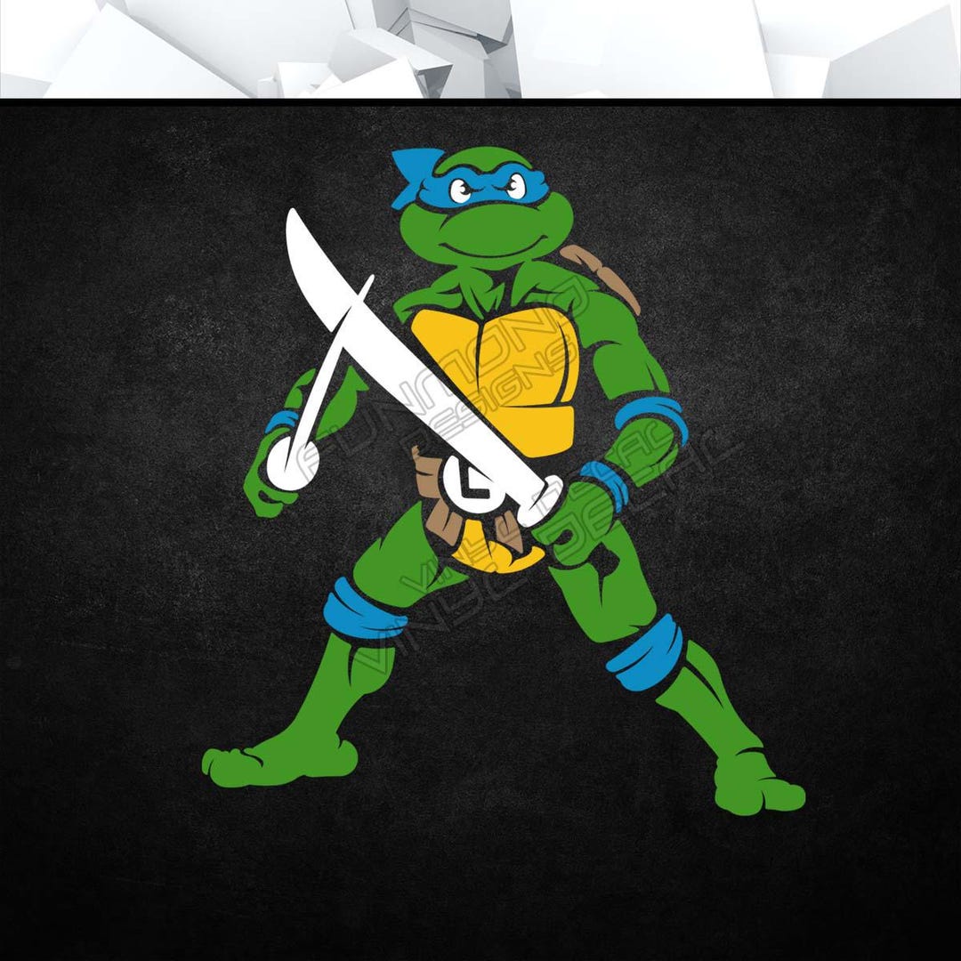 TMNT Vinyl Decal super Hero Video Game Console Car Window Glass Acrylic ...
