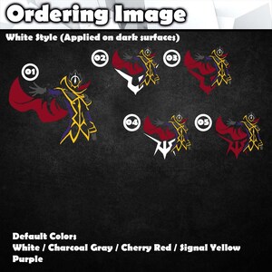 Vinyl Decal animation Anime Video Game Console Car Window Glass Acrylic ...