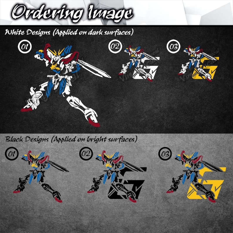 Vinyl Decal anime Mecha Mech Robot Laptop Tablet PC Tower - Etsy