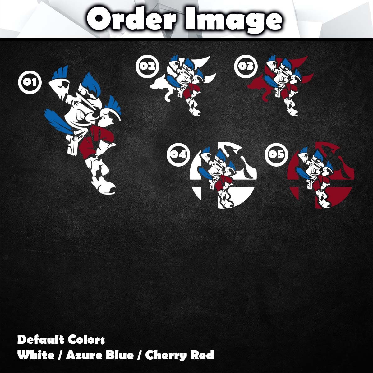 SFX - Vinyl Decal (animation Anime Video Game Console Car Window Glass ...