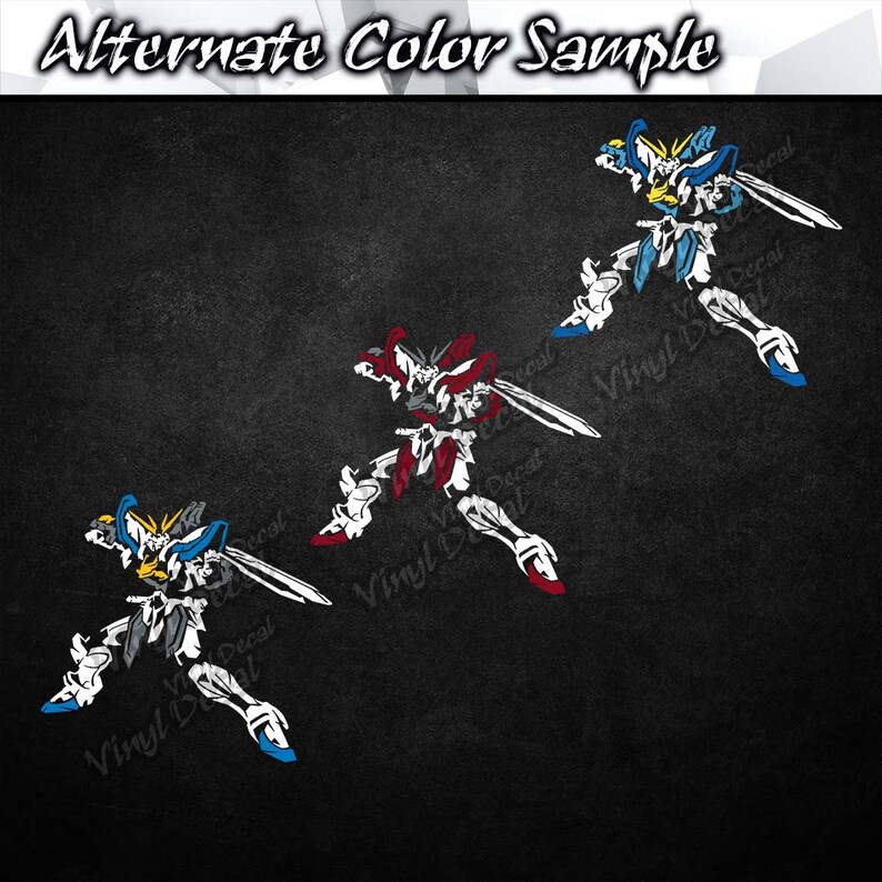 Vinyl Decal anime Mecha Mech Robot Laptop Tablet PC Tower - Etsy