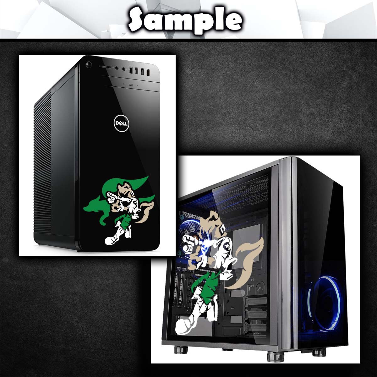 SFX - Vinyl Decal (animation Anime Video Game Console Car Window Glass ...