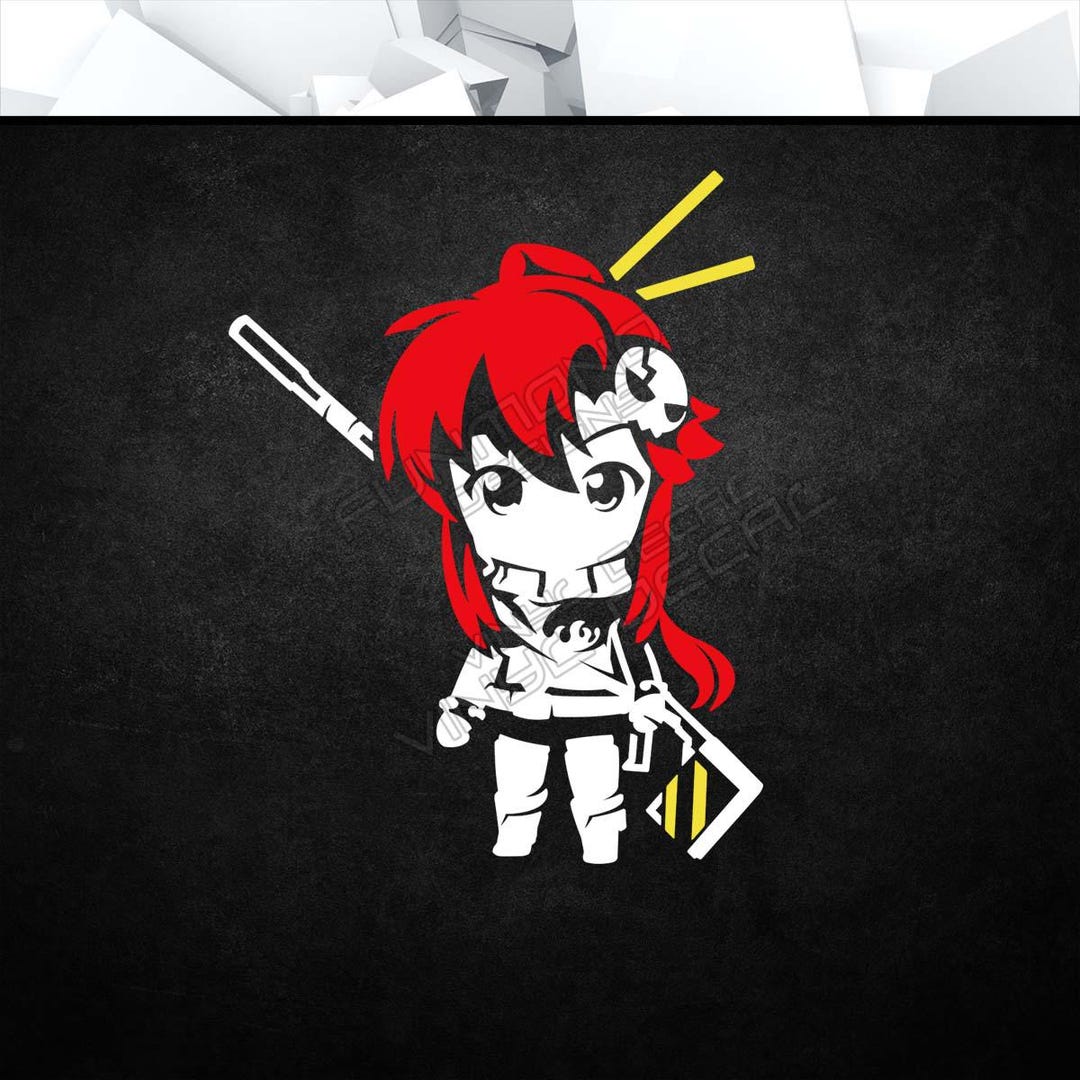 Vinyl Decal (animation Anime Video Game Console Car Window Glass ...