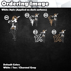 FNF Vinyl Decal MMORPG Online Video Game Console Car Window Glass ...