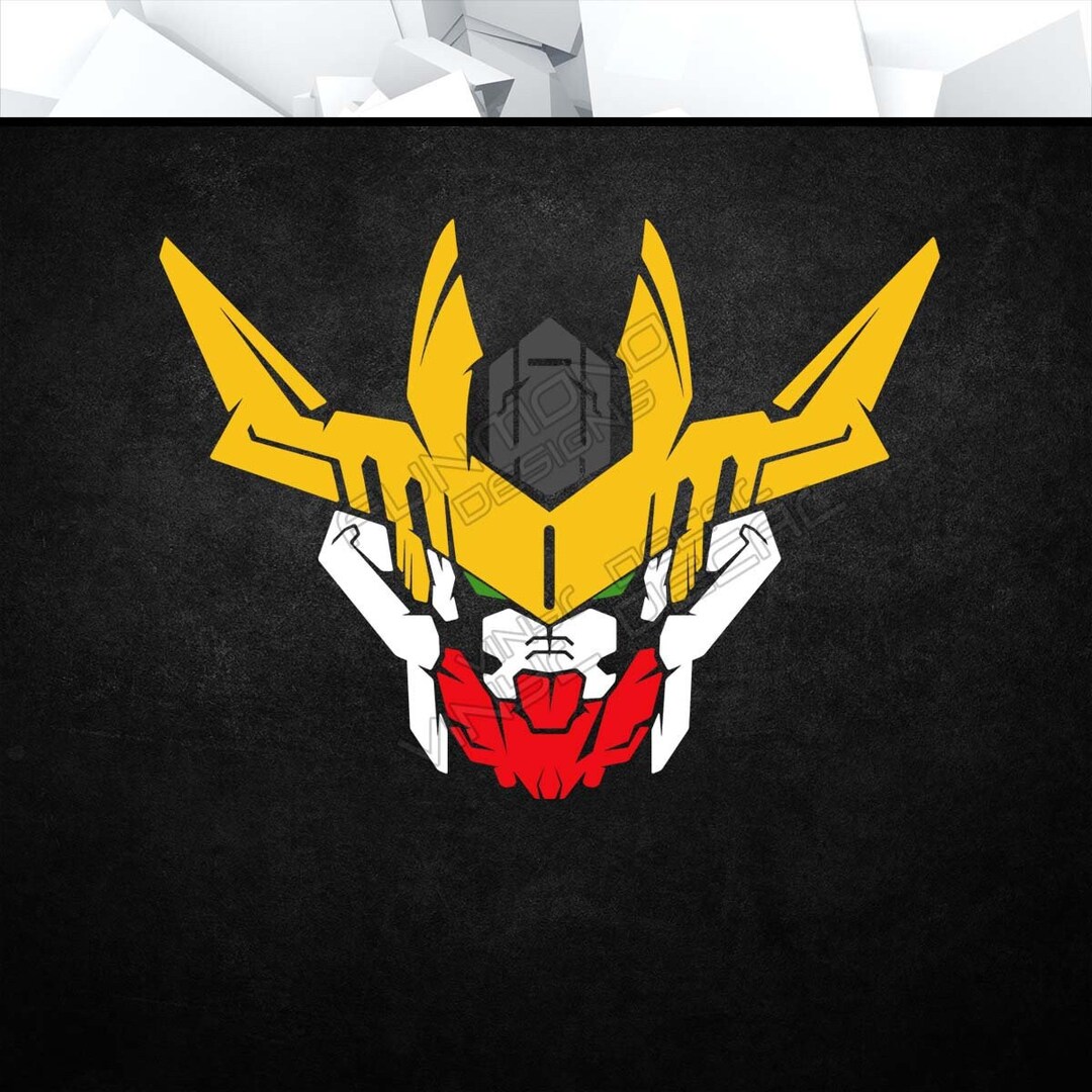 MSG Vinyl Decal anime Mecha Mech Robot Game Console Laptop Tablet PC ...