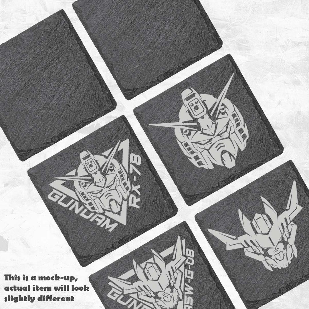 MSG - Slate Coaster (animation Anime Video Game Mecha Mech Robot Laser ...