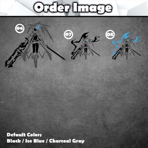 BRS Vinyl Decal animation Anime Video Game Console Car Window Glass ...