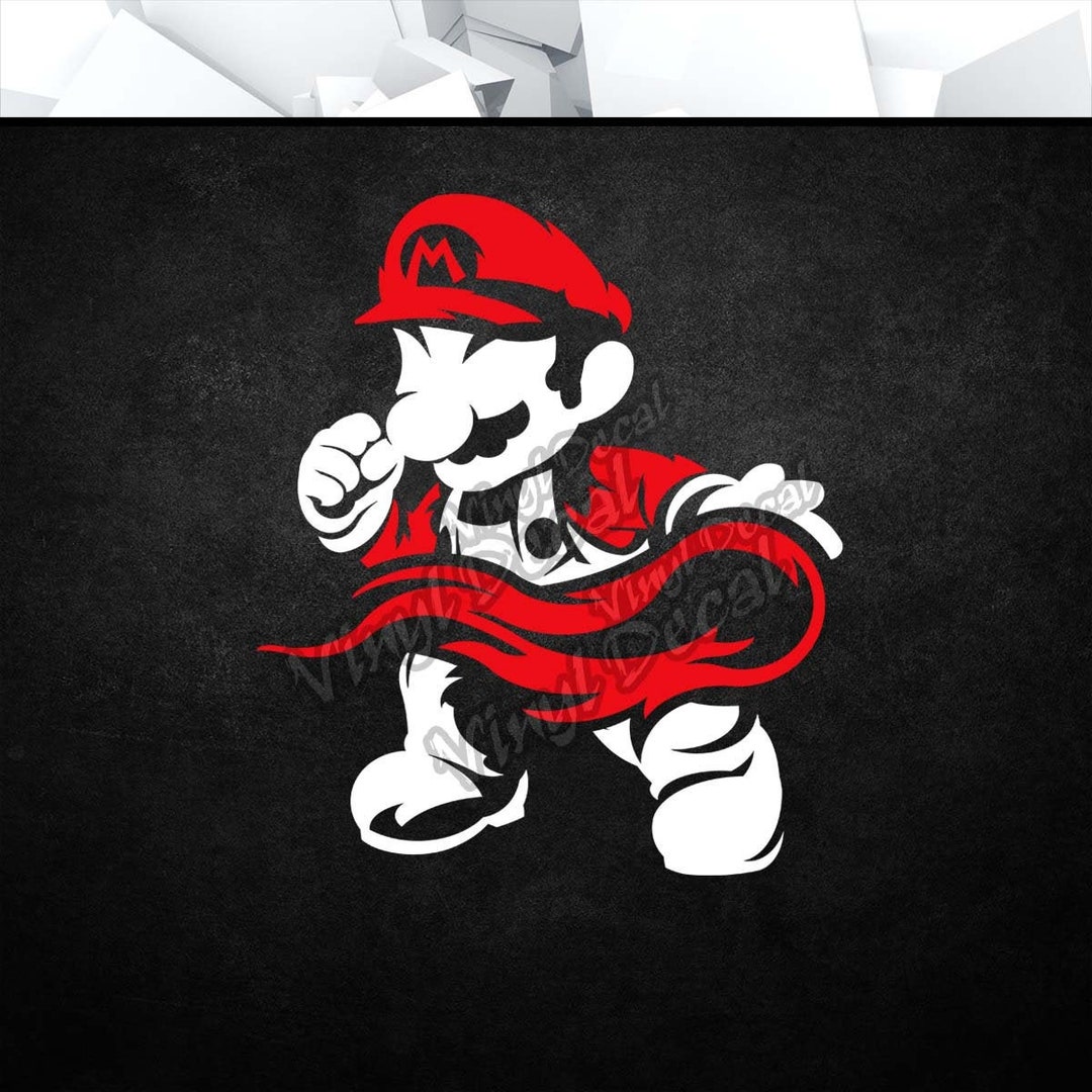 SMB - Vinyl Decal (animation Anime Video Game Console Car Window Glass ...
