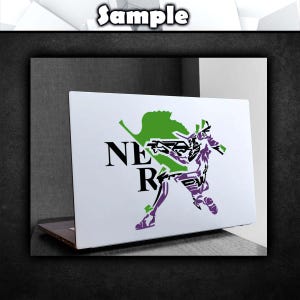 EVA - Vinyl Decal (animation Anime Video Game Console Car Window Glass ...